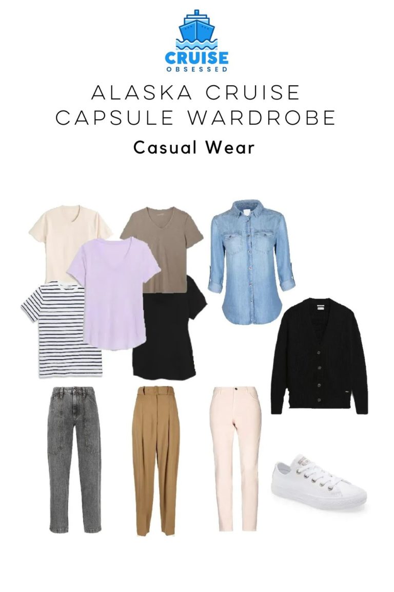 What to Pack for an Alaska Cruise Capsule Wardrobe • cruise obsessed