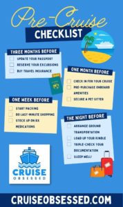 How To Prepare For a Cruise: A Pre-Cruise Checklist • cruise obsessed